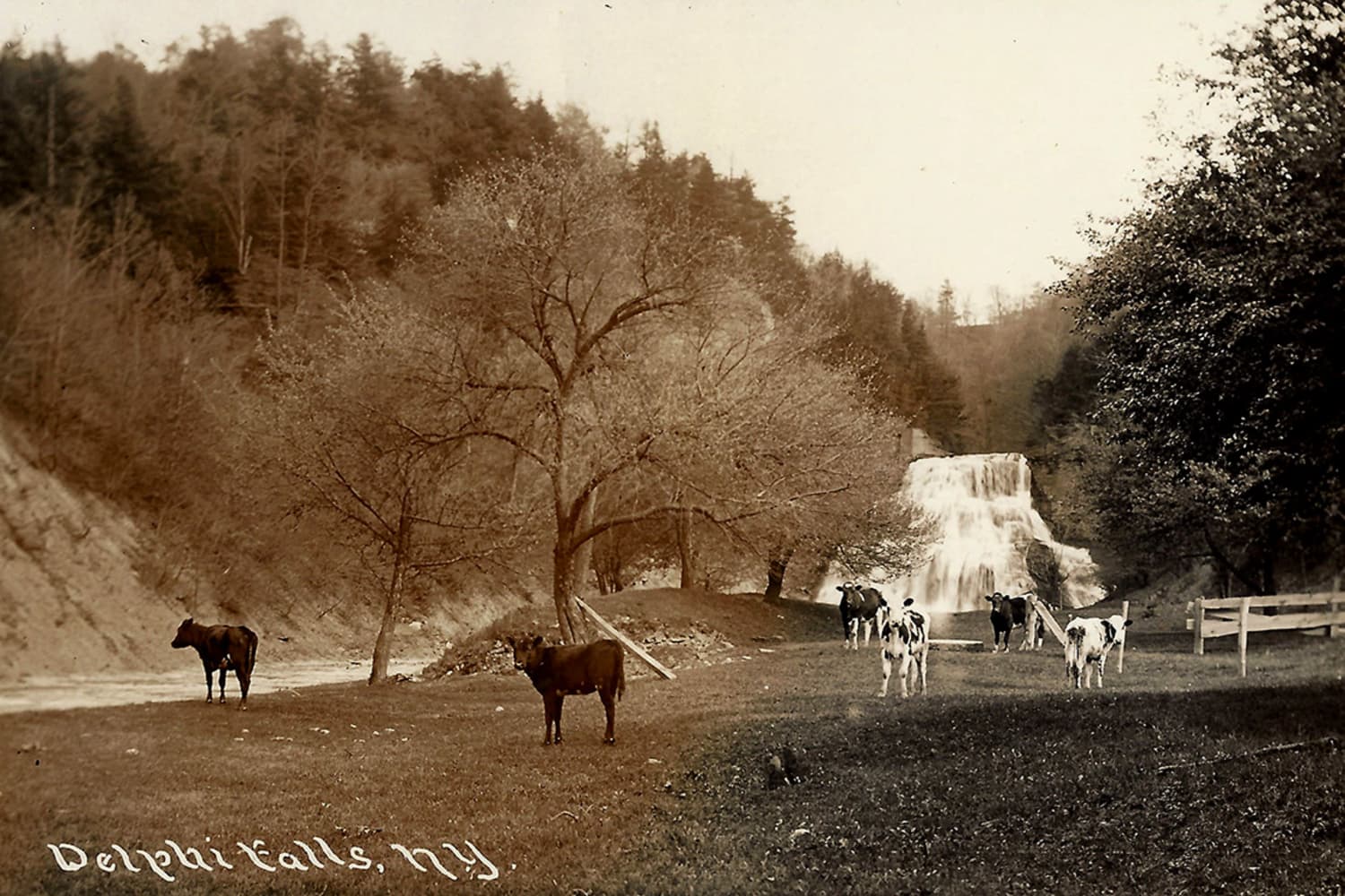 9 pic The 1935 Delphi Falls. | The Many Worlds of Jerome Mark Antil